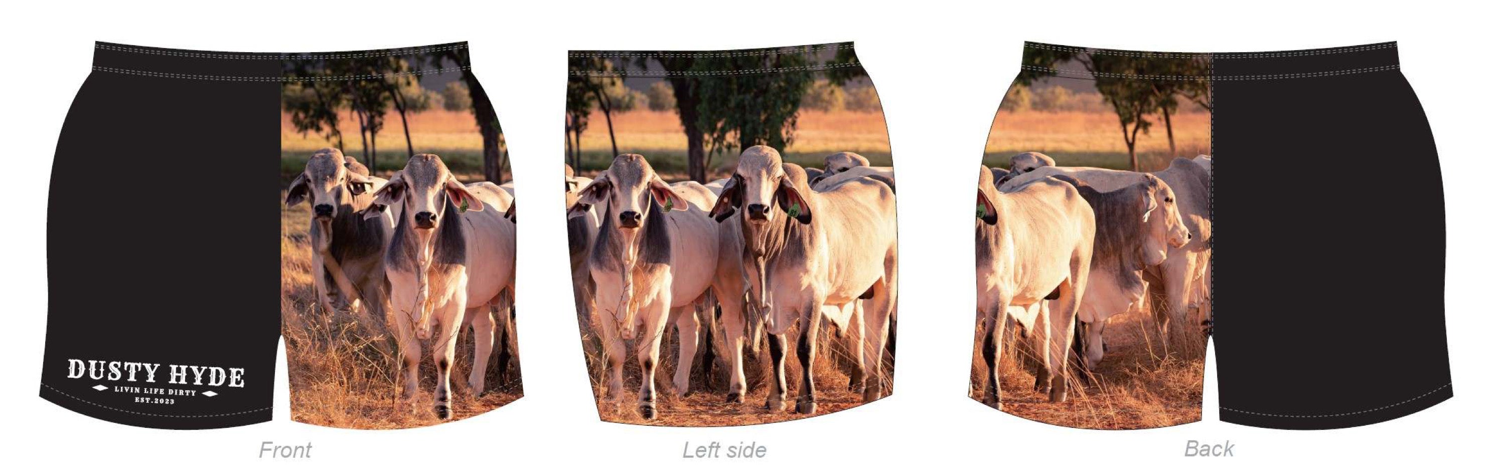 Dusty Cattle Rugby Shorts - Kids – Dusty Hyde